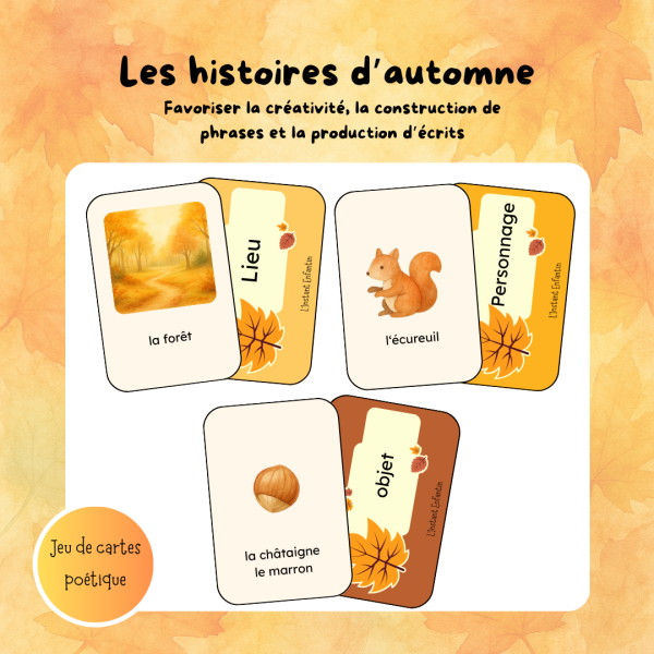 Jeu “Les histoires d’automne” – Inventer, écrire et raconter (Cycle 2 ...